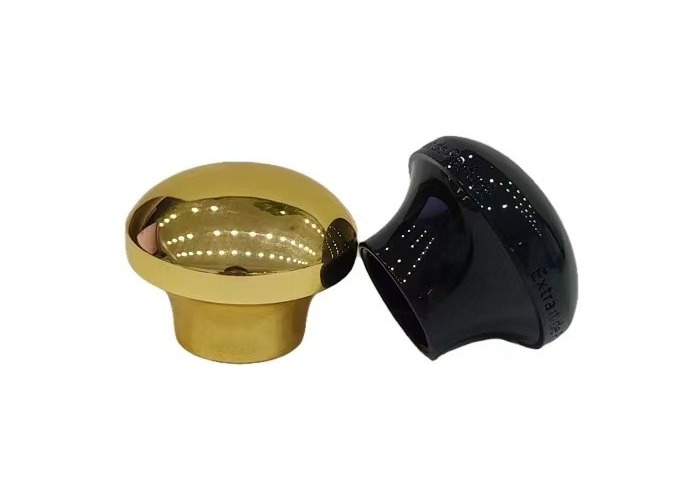 Glossy Customized Logo Perfume Bottle Caps Aluminum Perfume Lid