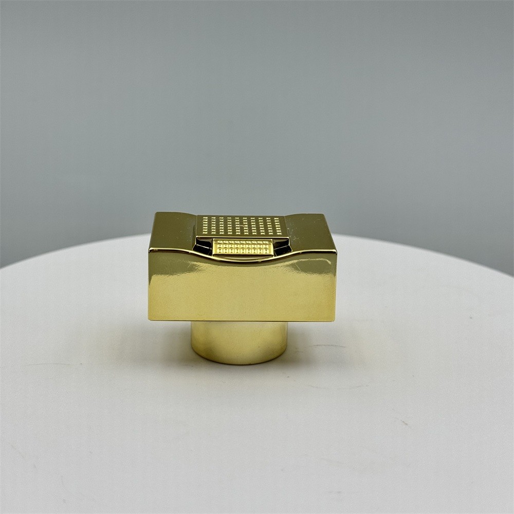 T Shaped Plastic Cap For Aluminium-Plastic Perfume Bottle Fea15 Model With Push-pull Closure And ...