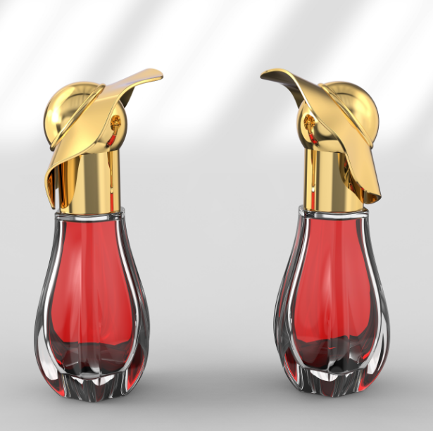 Customized Logo Zamac Fragrance Cap For Customized Perfume Packaging